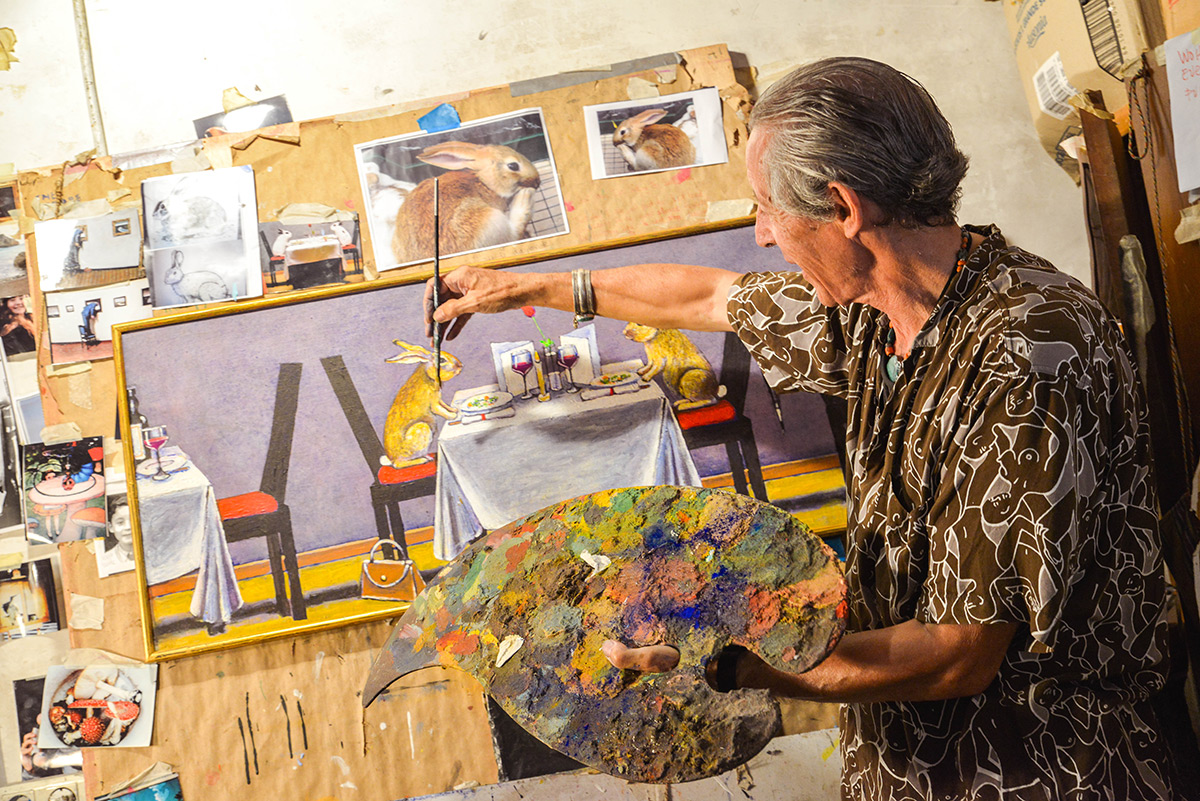 Deià artist Arturo Rhodes - Living in Mallorca