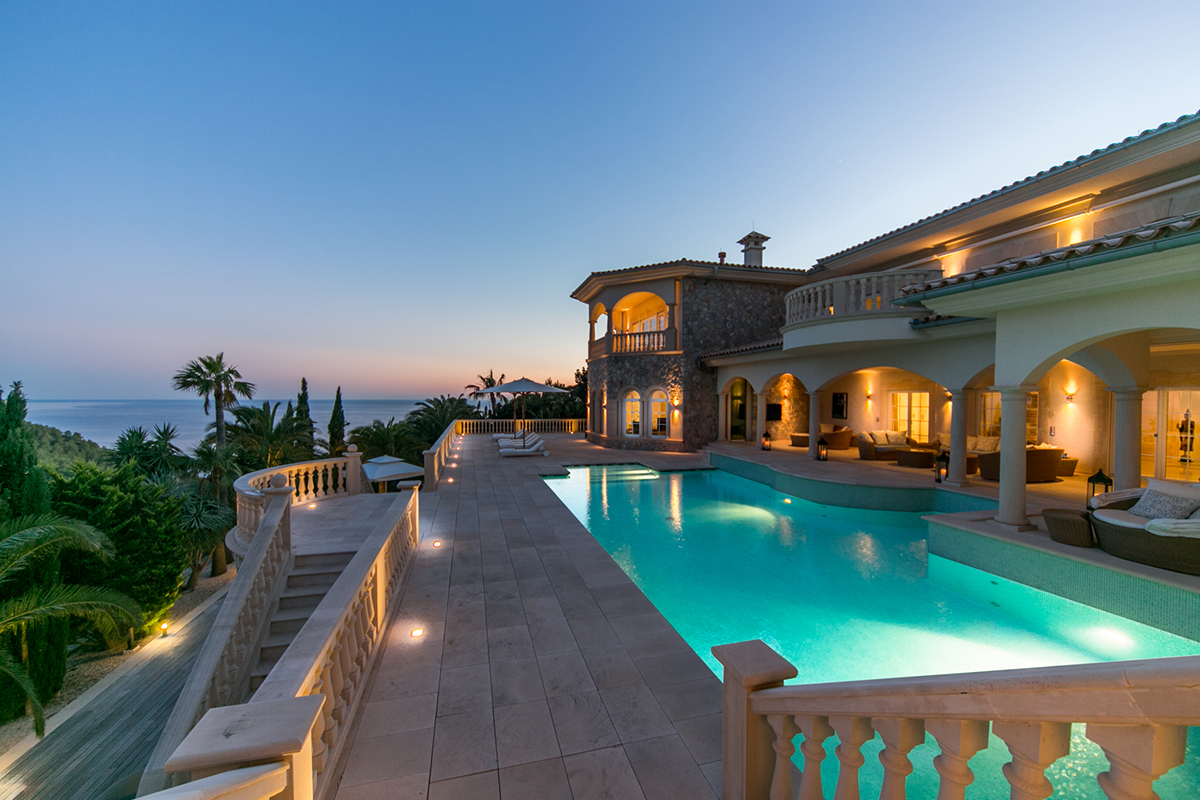 Magnificent villa with sea views for sale near Port Andratx - Living in ...