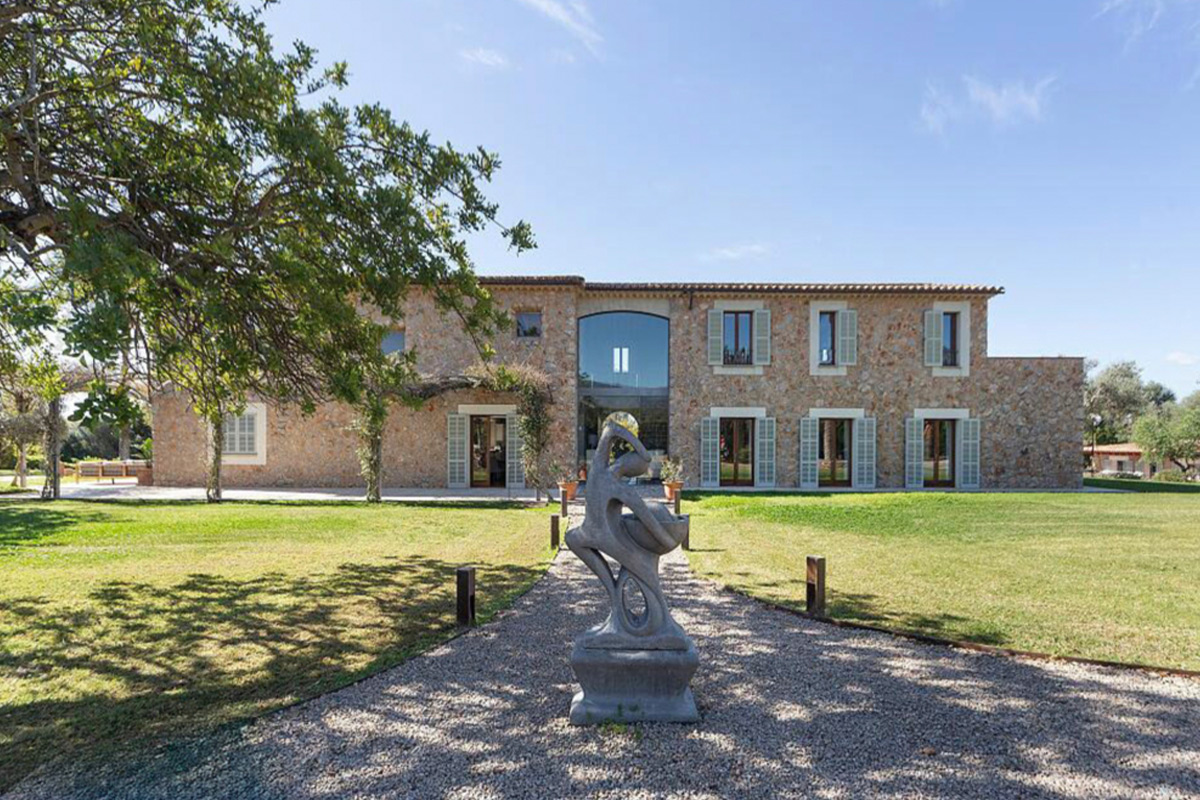 Countryside Finca with beautiful views and pool in Santa María del Camí ...